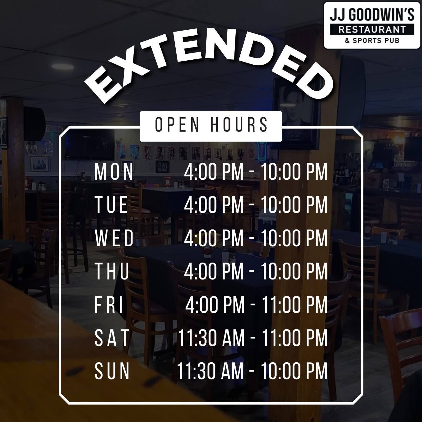 JJ Goodwins Restaurant & Sports Pub